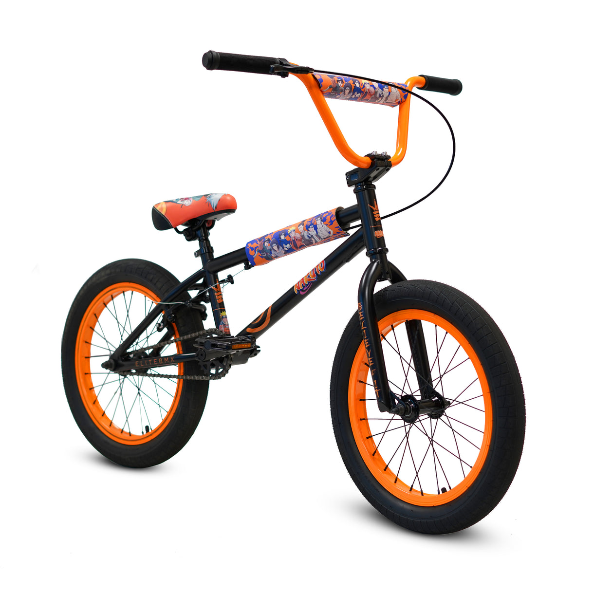 PEE WEE 18" - Naruto Black – Elite BMX Bikes